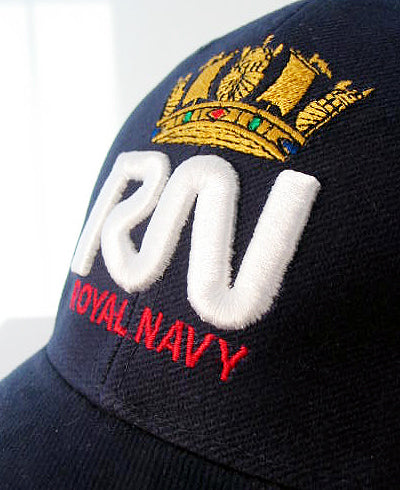 Royal Navy RN Crown Embroidered Baseball Cap – TM Clothing & Gifts